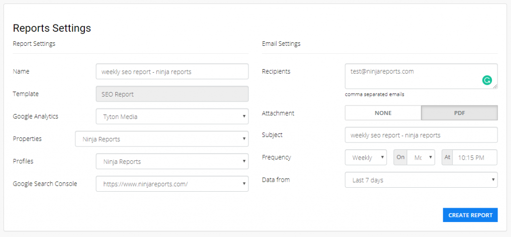 Best SEO Reporting Tools | Ninja Reports™
